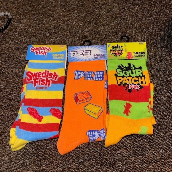 Underwear & Socks | Swedish Fish Peeps And Sour Patch Kids Themed Socks ...